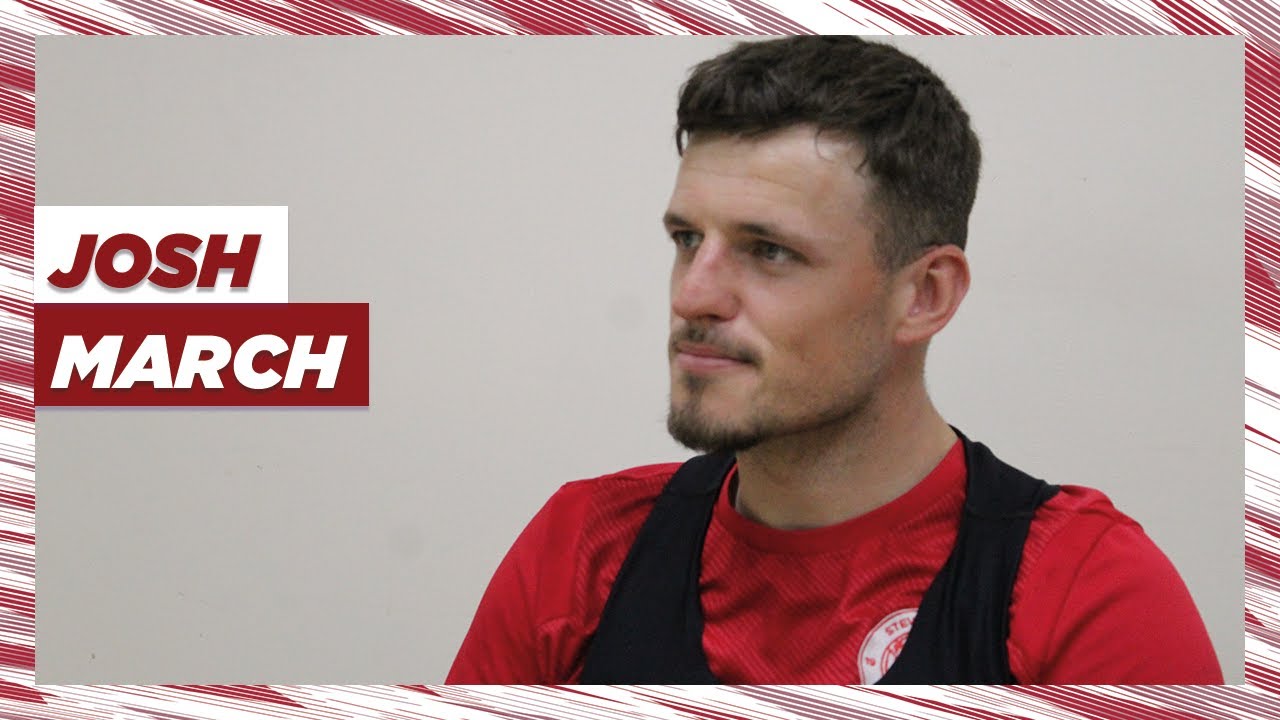 Josh March signs new Stevenage contract ️ - YouTube