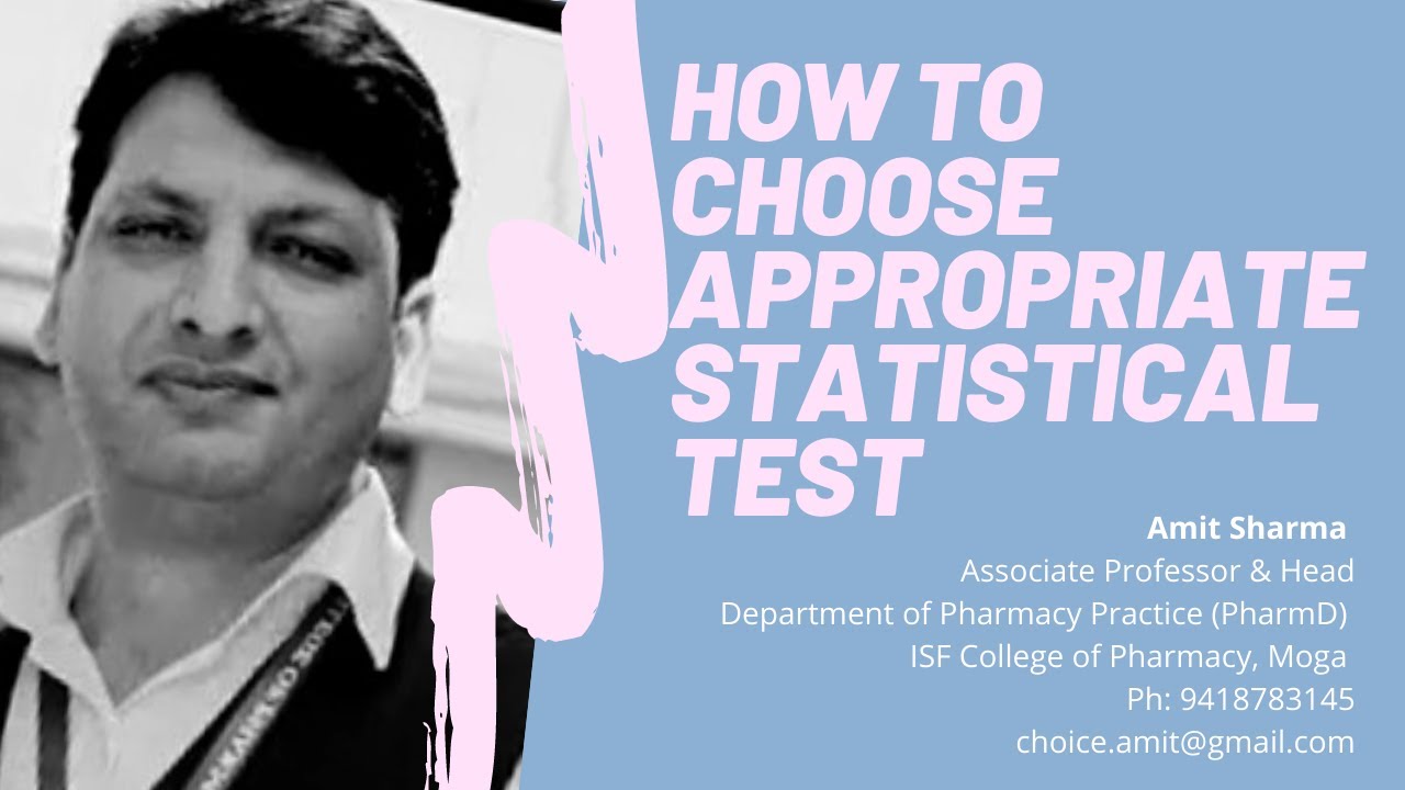How to Choose Appropriate Statistical Test #StatisticalTest #Research # ...