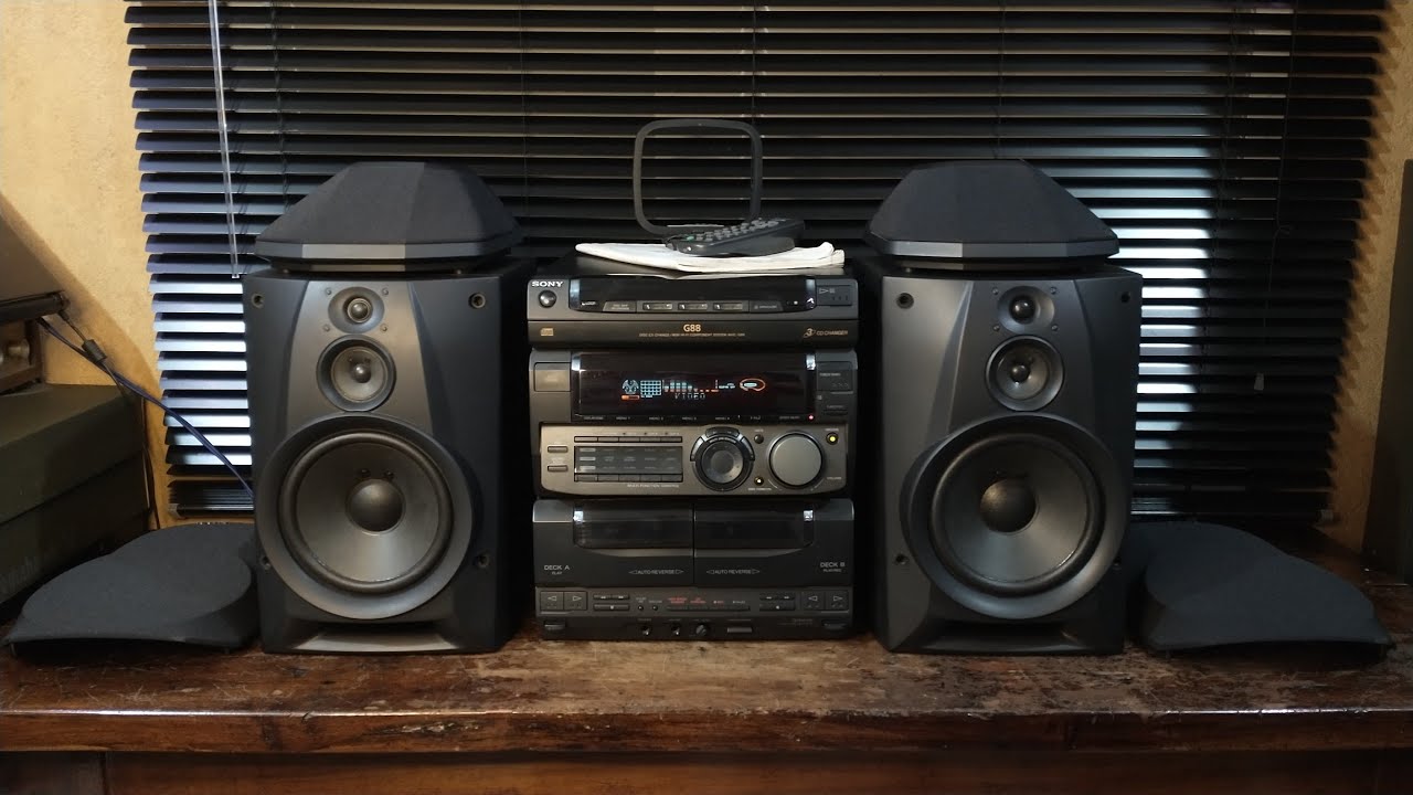 Mínicomponente Sony MHC-G88 TB-AUDIO - YouTube