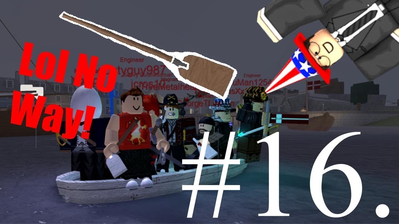 [ROBLOX] Fun Times Pt. 16 - Paddle Shennanigans - YouTube