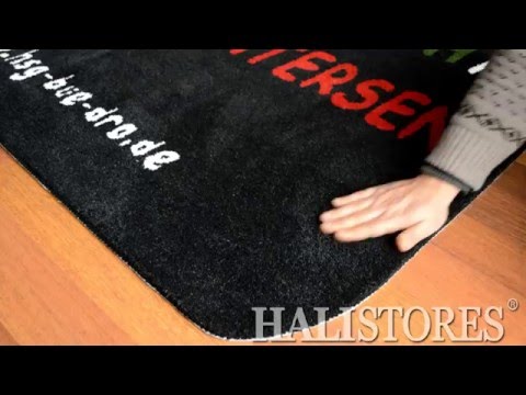Royal Logo Baskılı Halı - Halıstores.com