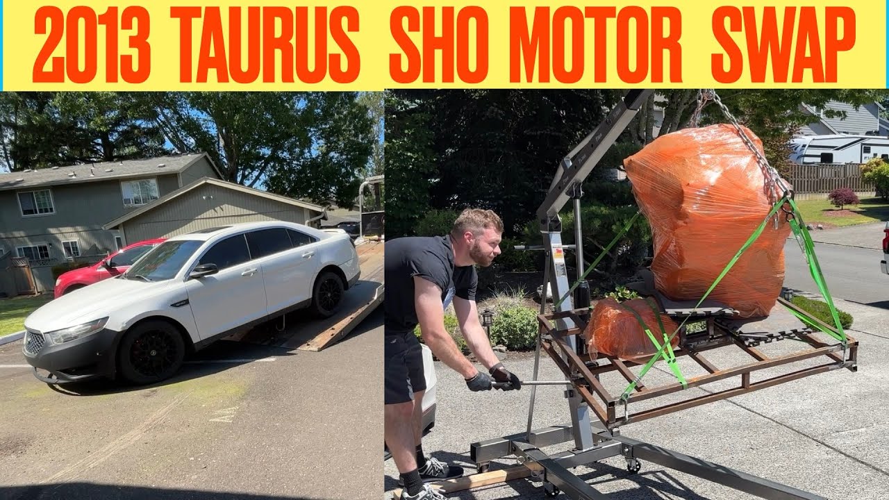 2013 Ford Taurus SHO Motor Swap (Part 1) - YouTube