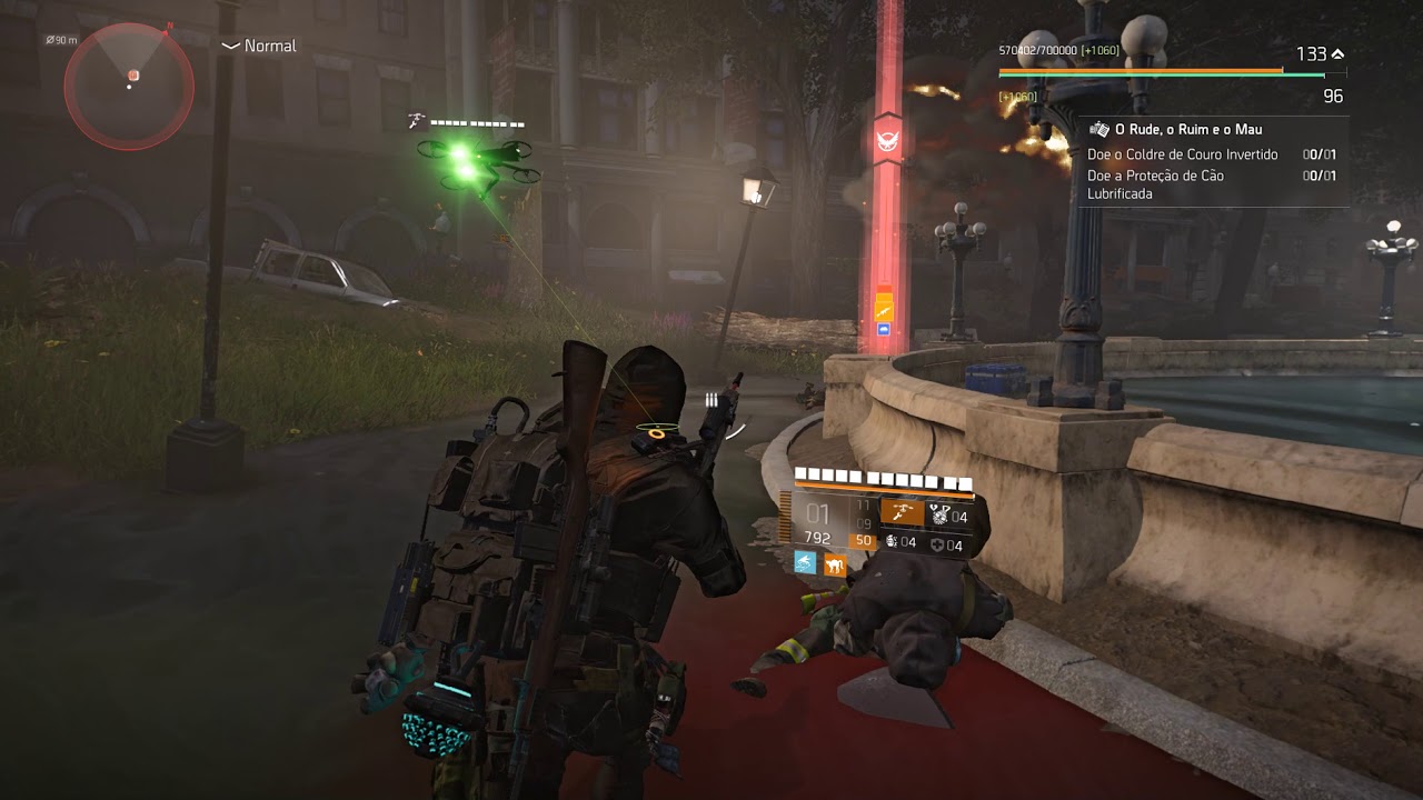 Tom Clancy's The Division 2 - lady death drop - YouTube