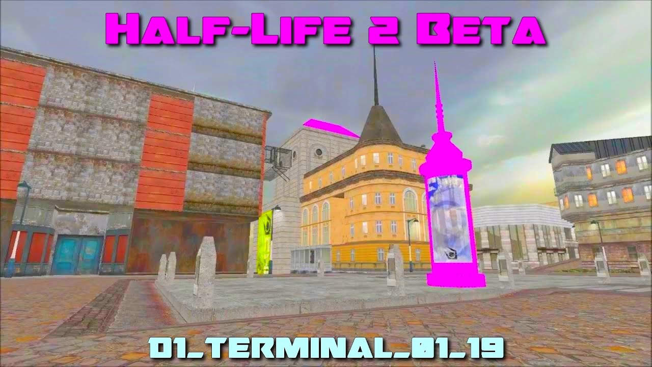 Half-Life 2 Beta - Cut Content - d1_terminal_01_19 - Corrupted Map ...