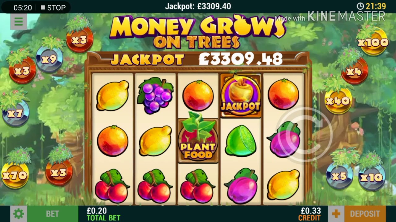 30 free spins on new slot money grows on trees - YouTube