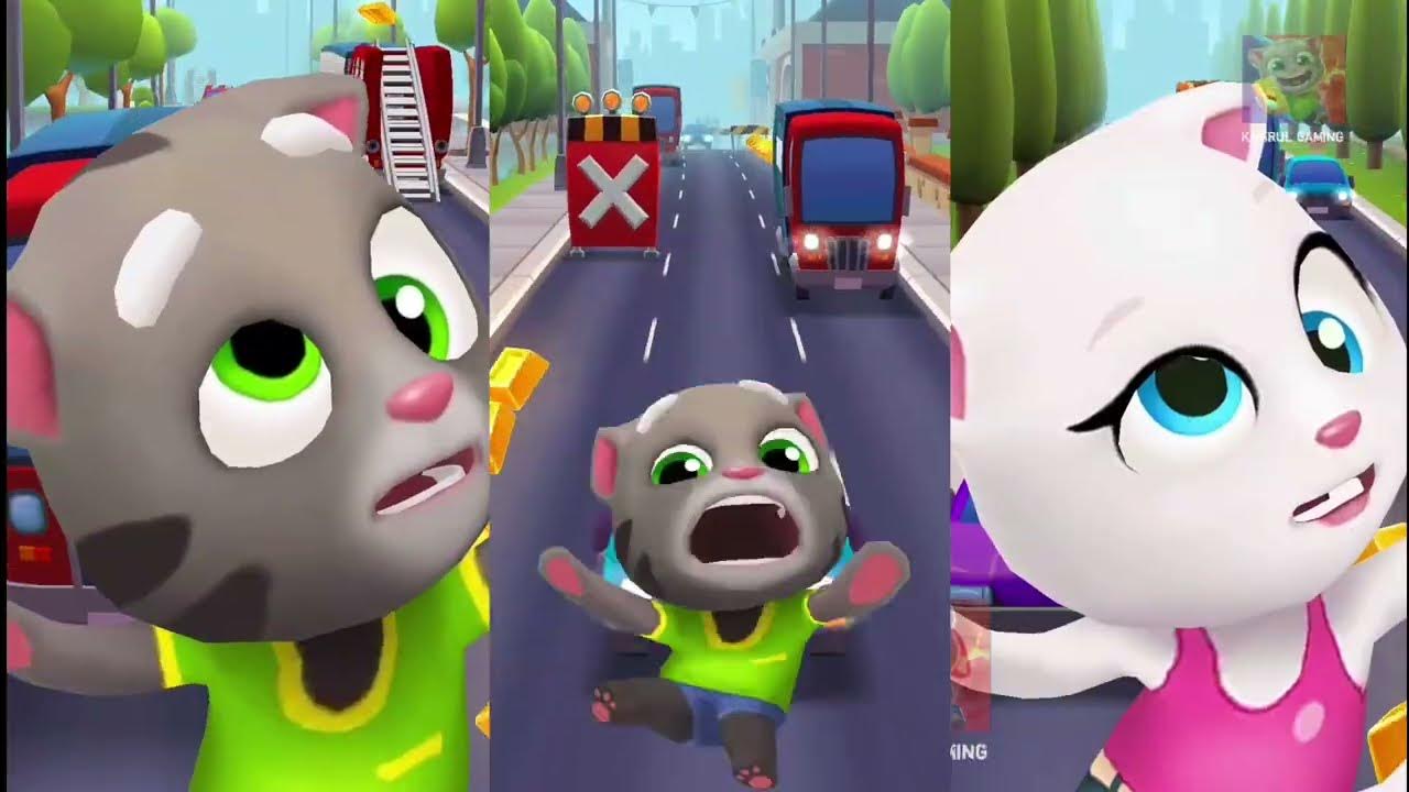 Best Funny Fails 😂😂😂Competition Talking Tom Gold Run Gameplay and Walkthroughs:Android and iOS ...