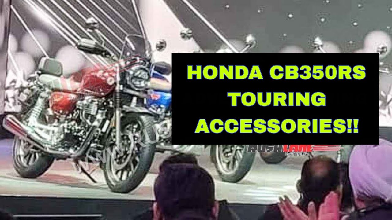 HONDA CB350RS TOURING ACCESSORIES | HONDA CB350RS | HONDA HNESS CB350 ...