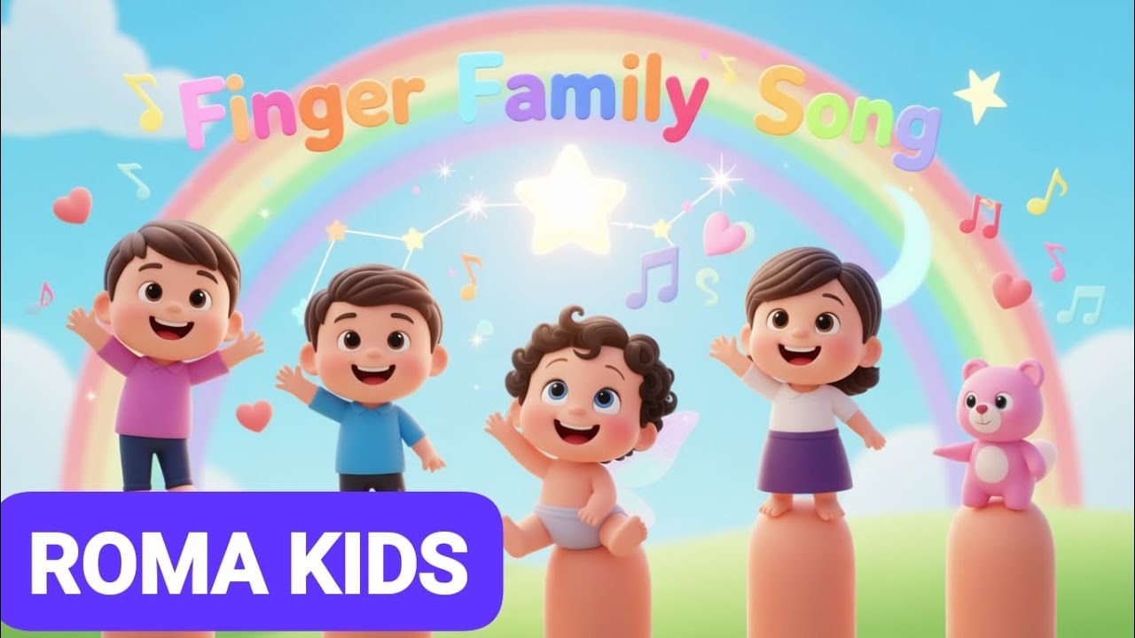 Learn Family Members with Finger Family | Educational Kids Song - YouTube