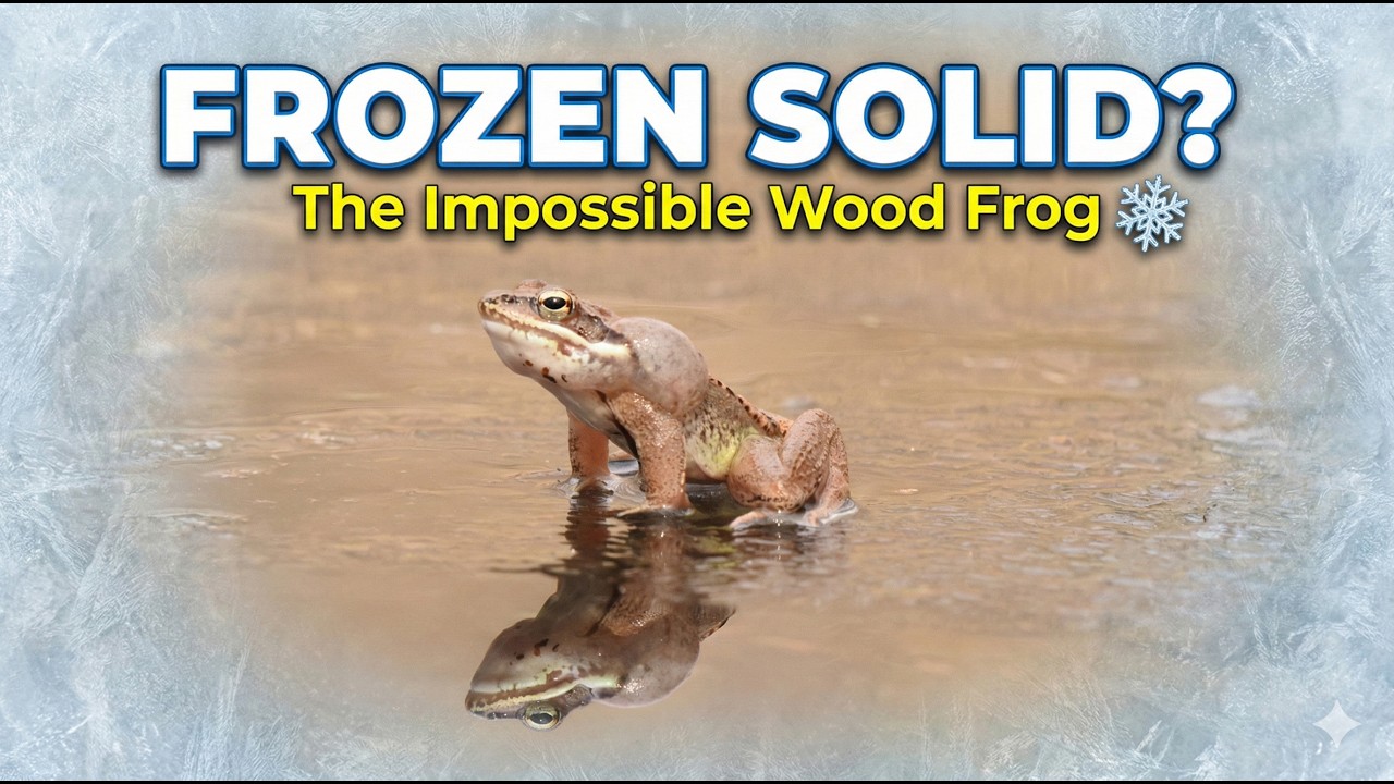 How Wood Frogs Freeze Alive (And Live to Tell the Tale) - YouTube