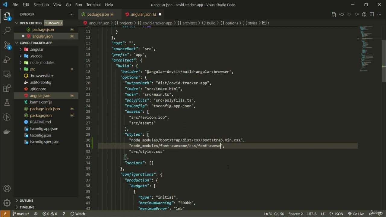 Angular English Tutorial 4 Installing Bootstrap And Font Awesome Youtube