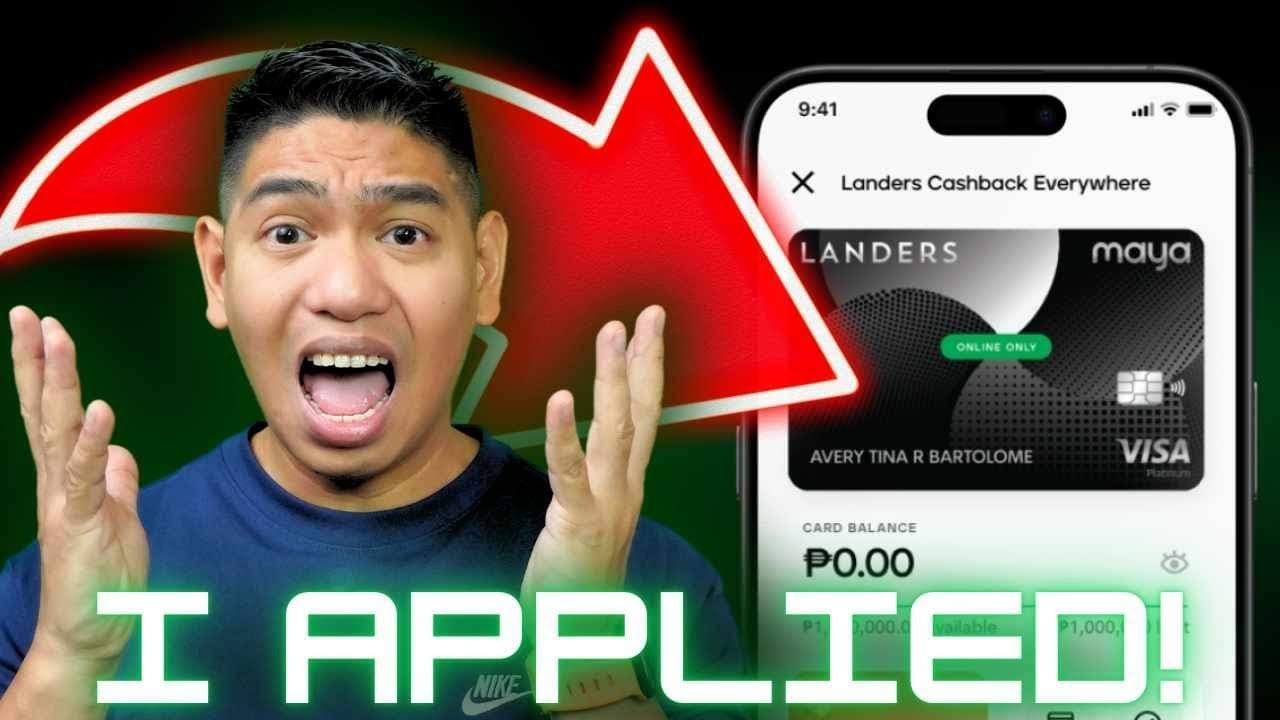 Applied to Maya Landers Credit Card so You dont have to Spend ₱500 for ...