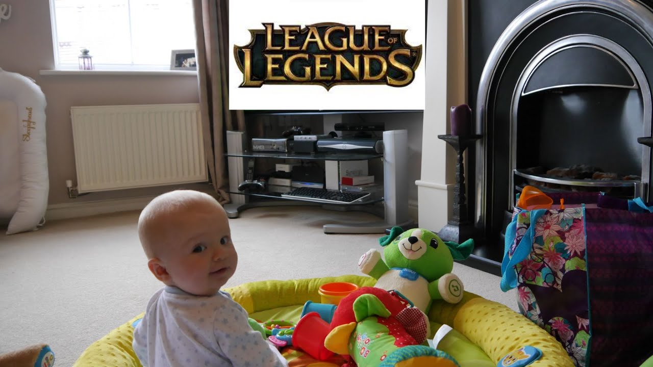 Babies First Time Playing League of Legends - YouTube