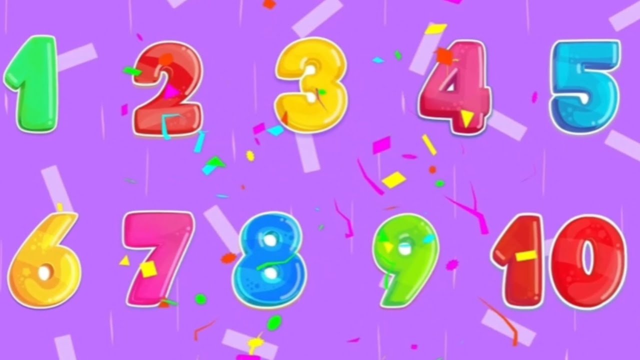 preschools numbers 123...10 teach babies to talk(bebies & toodlers ...