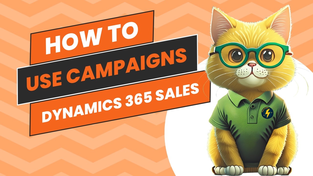 How To Work With Marketing Campaigns In Dynamics 365 Sales - YouTube