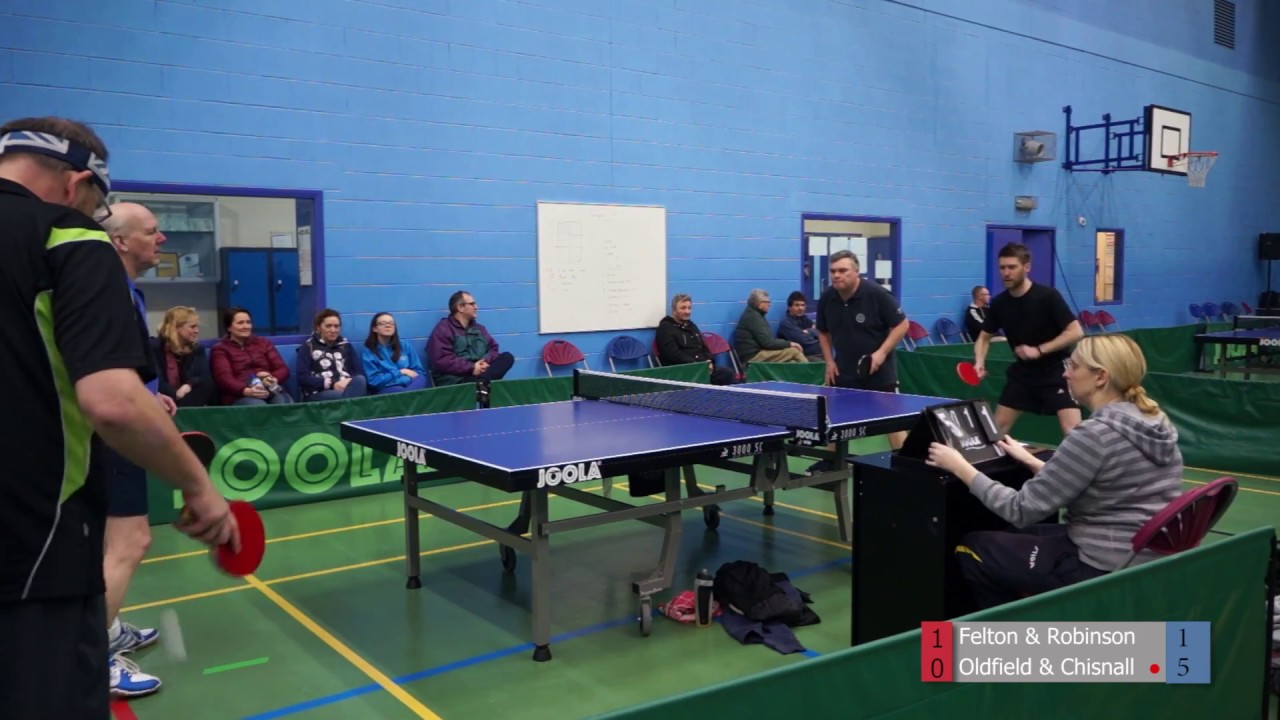 2018 Preston Championships Doubles Semi-Final: I Felton & P Robinson vs ...