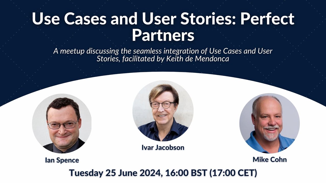 Use Cases and User Stories: Perfect Partners with Mike Cohn - YouTube