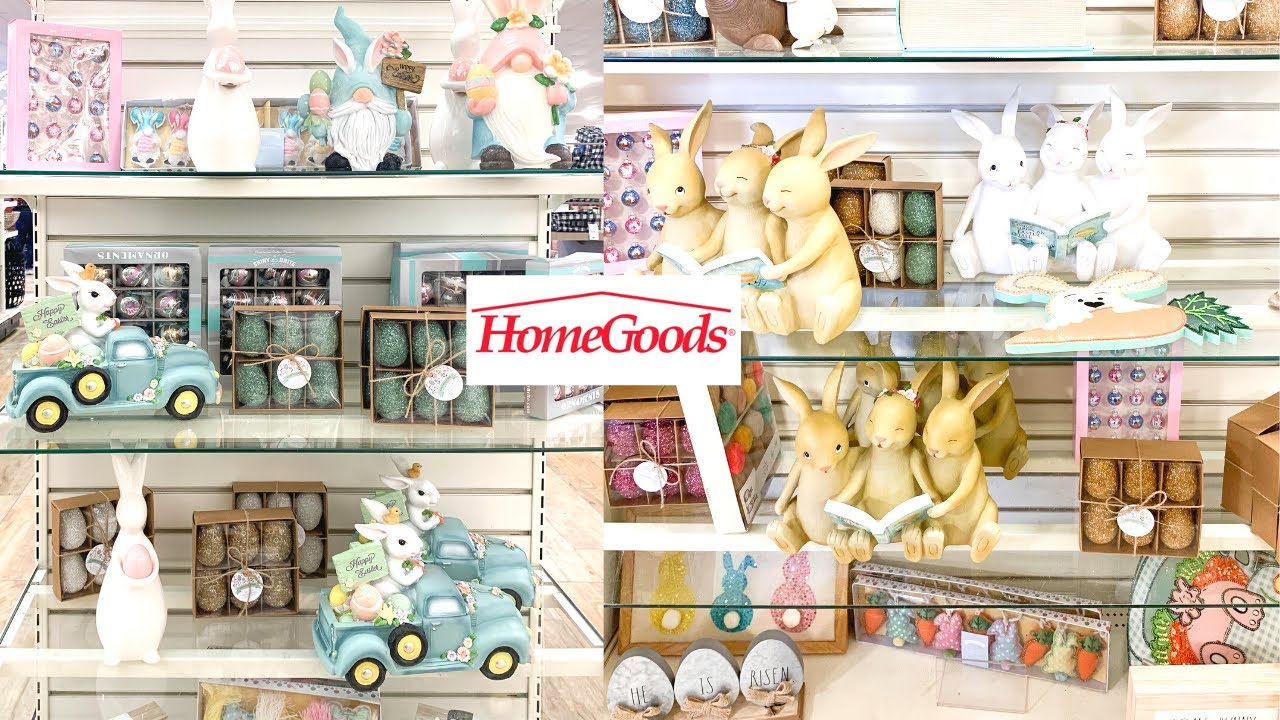 HOMEGOODS | SHOP WITH ME - EASTER DECOR - YouTube