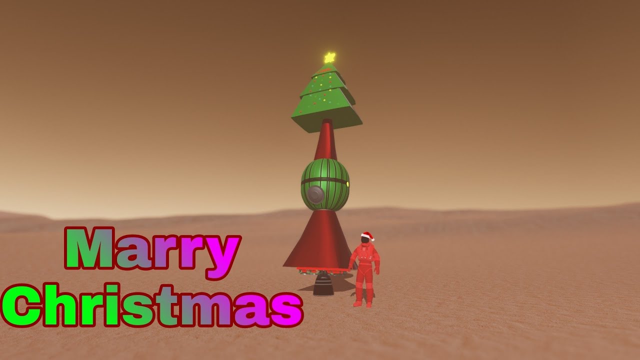 Landing Christmas Tree on Mars | SR2 - YouTube