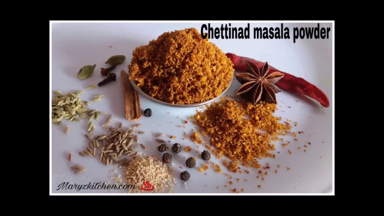 How to make homemade chettinad masala powder recipe/Chettinad recipes ...