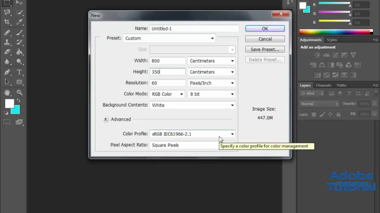 Photoshop Cs6 Changing The Interface Color Tutorial