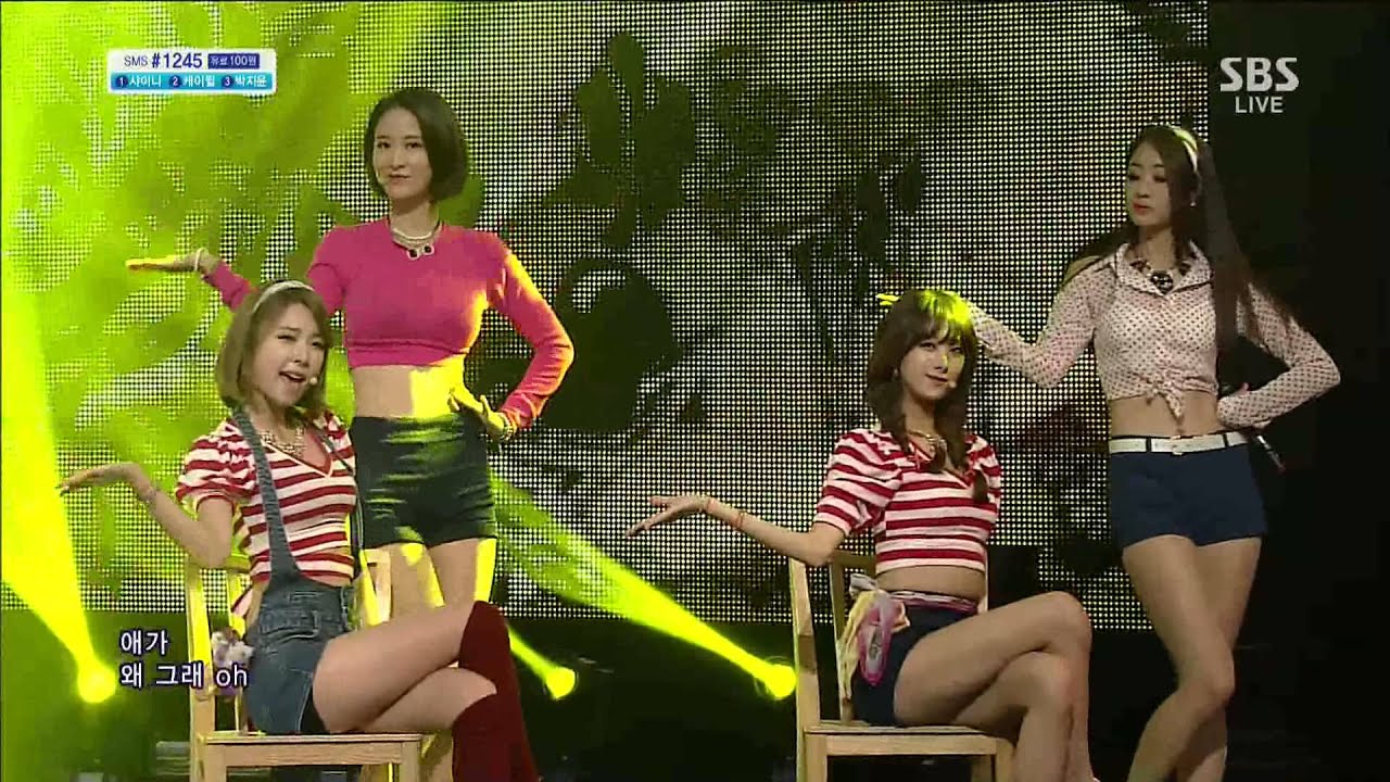 [HD] 131103 Nine Muses - Gun @ Inkigayo - YouTube