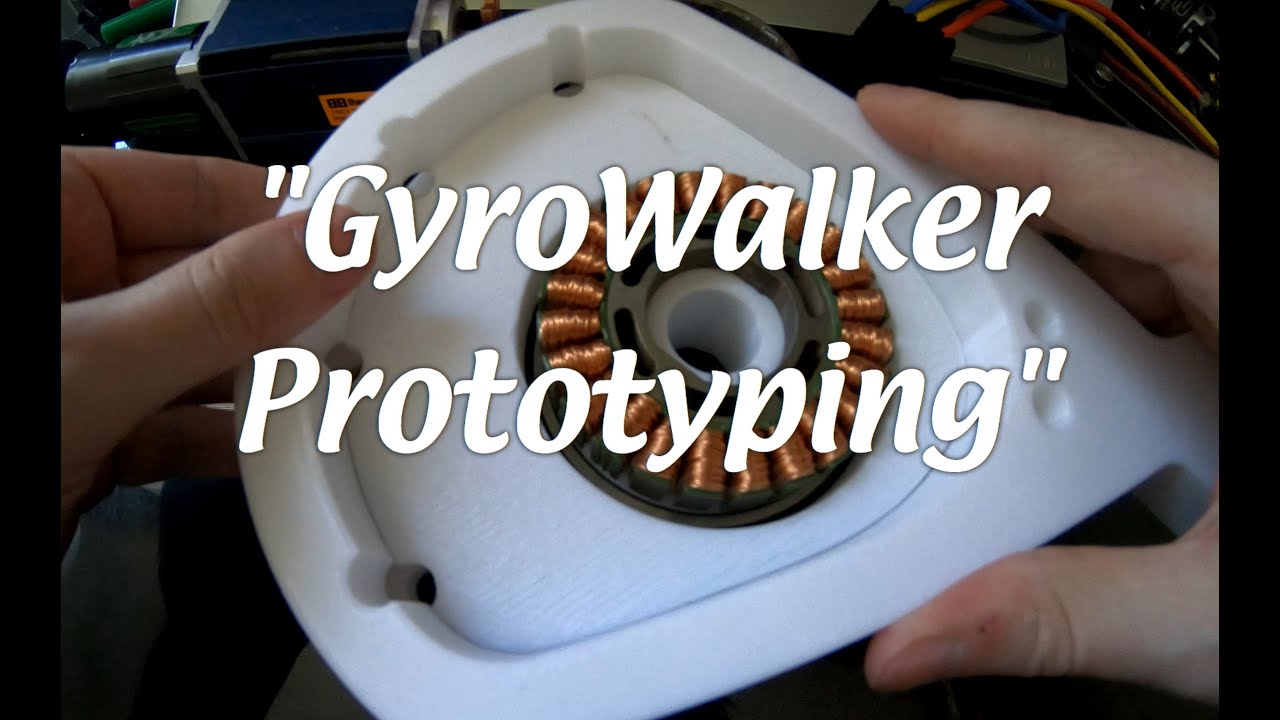 Gyro Walker Prototyping - YouTube