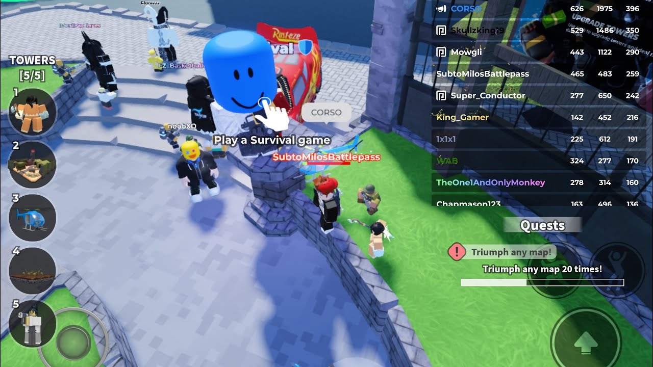 59 seconds of being in @CORSOBLOX tds Server - YouTube