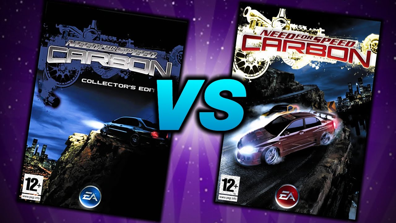 Need for Speed Carbon vs Need for Speed Carbon Collector's Edition ...