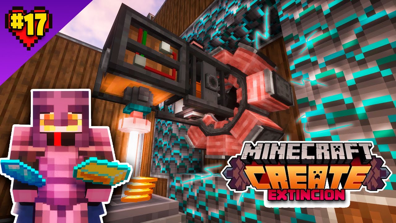 Conseguimos ELECTRICIDAD! en minecraft CREATE MOD! - YouTube