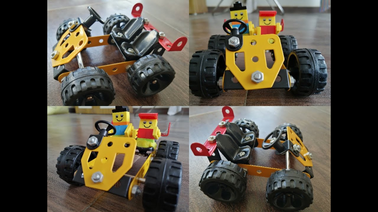 Mechanix Car || Car Using Mechanix Set || Lego Fun Ride - YouTube