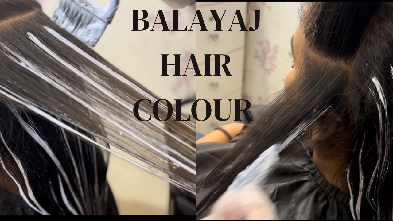 BALAYAJ HAIR COLOUR DONE BY (SUZAN’S BEAUTY SALON) - YouTube