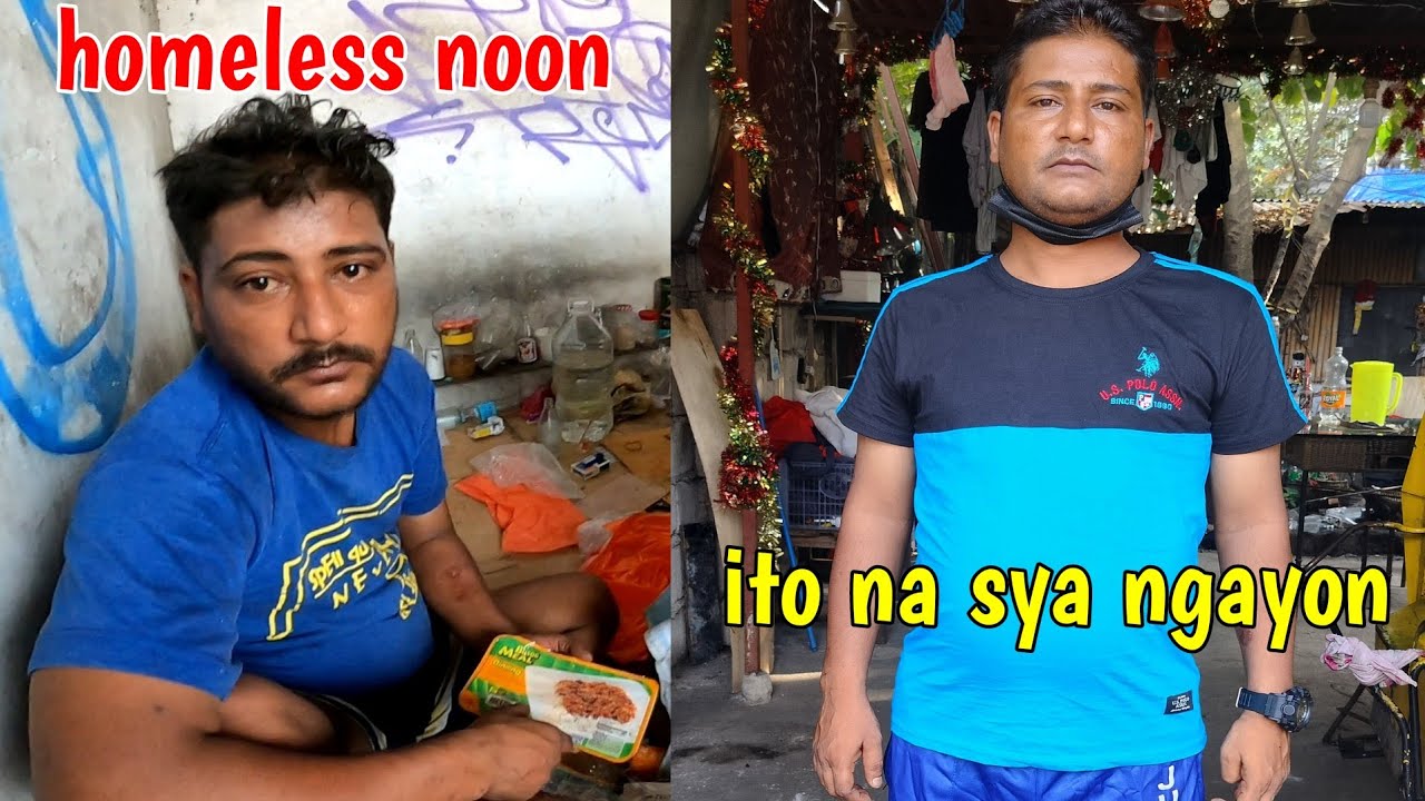 HOMELESS Indian noon | ito na sya ngayon. - YouTube