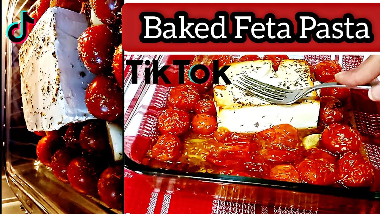 Baked Feta Cheese Pasta Tik Tok Recipe Viral Tiktok Baked Feta Cheese