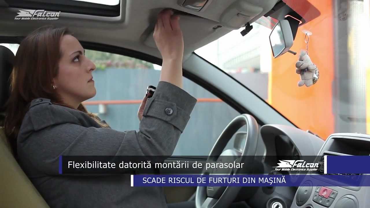 Car kit hands free Bury Easy Touch de parasolar - YouTube