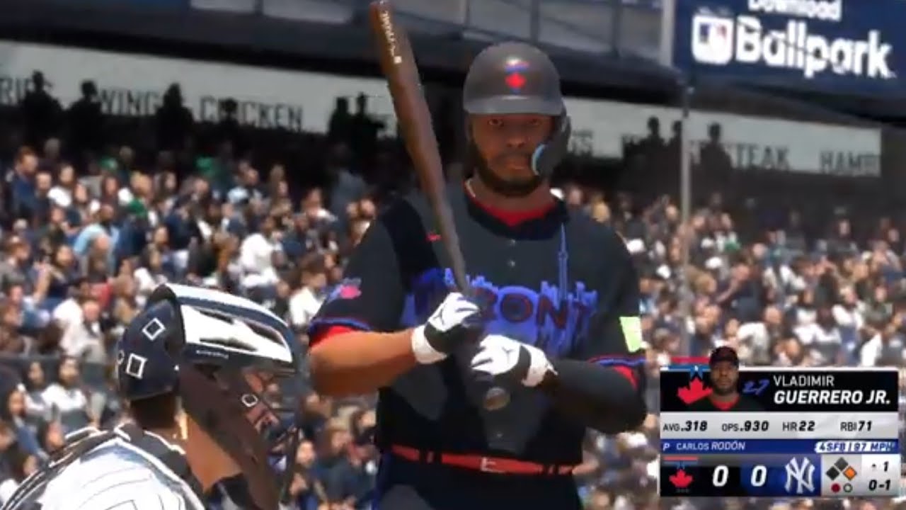 MLB The Show 24 Daily LineUps Toronto Blue Jay's (51-59) vs New York ...
