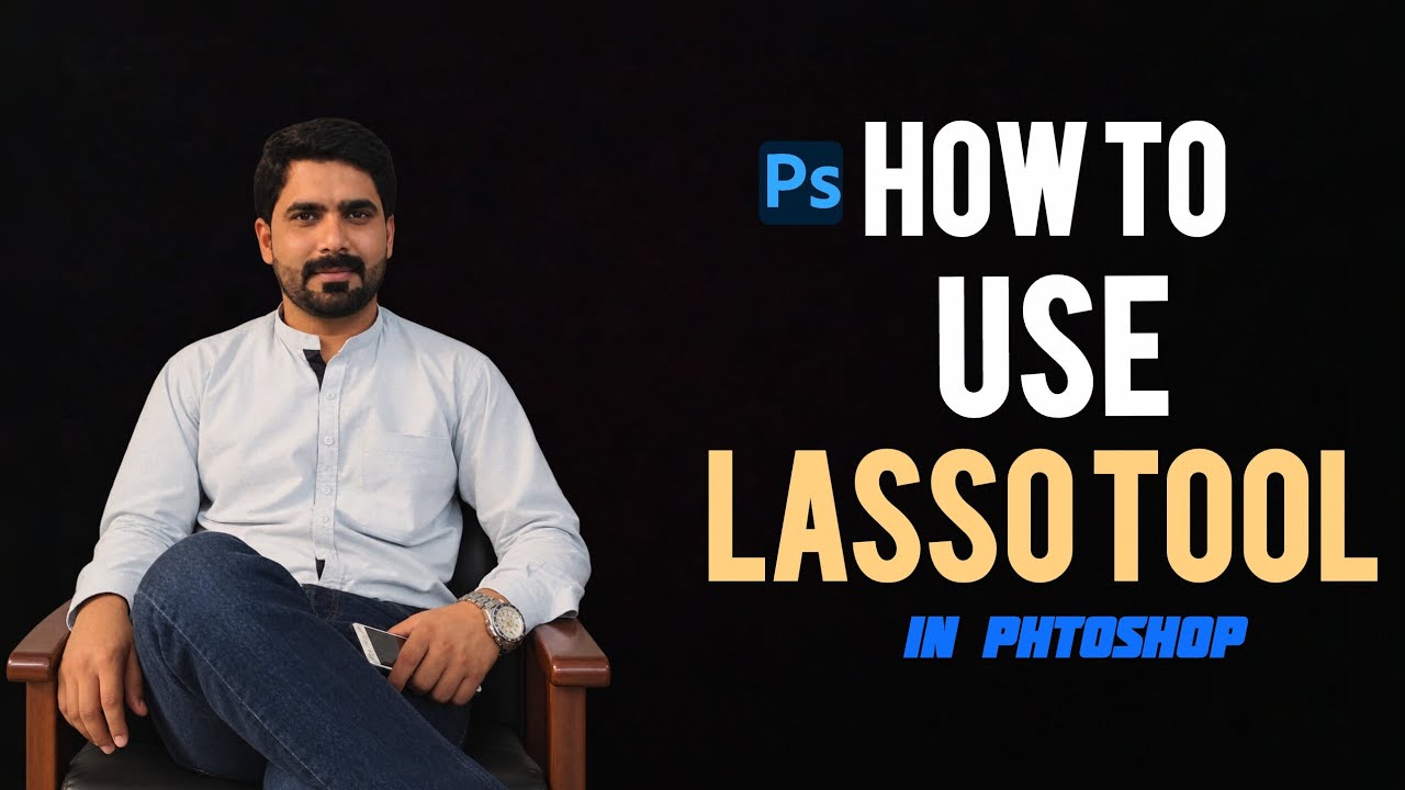 How to use Lasso tool In Adobe Photoshop - YouTube