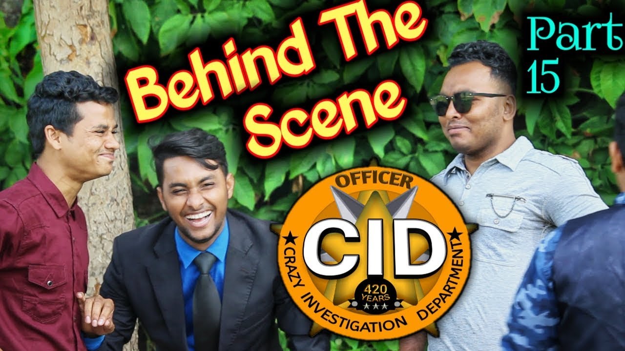 দেশী CID বাংলা PART 15 | Vondo Baba Caught | Behind The Scene | Maruf ...