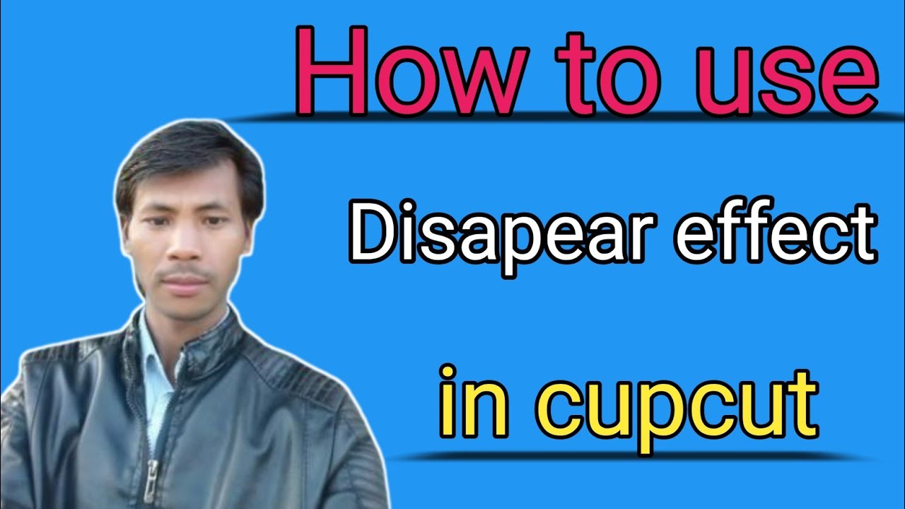 How to use particles disapear effect // Disapear effect kasari prayog ...
