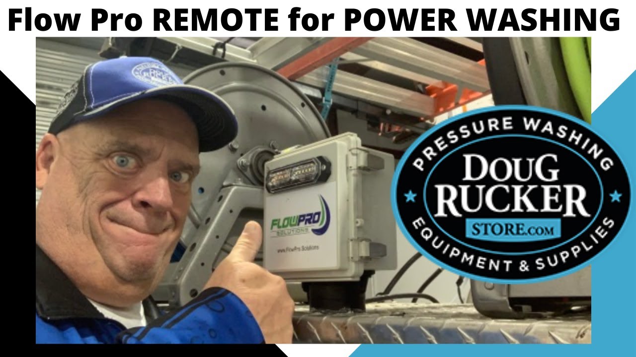 REMOTE FOR POWER WASHING [FlowPro from Doug Rucker Store] - YouTube