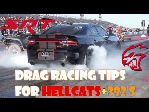 How to set up and drag race your SRT Hellcat or 392 - YouTube