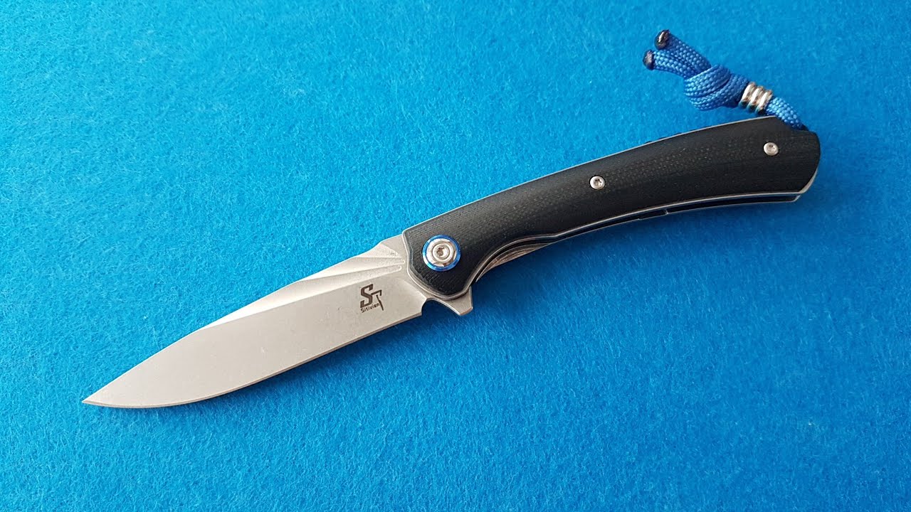 Sitivien ST-144 para EDC: Acero 14C28N, G-10, rodamientos y flipper por ...