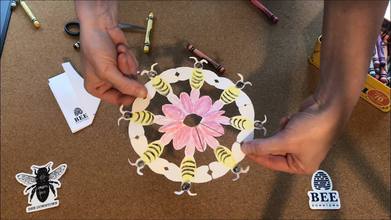 Festooning Bees V3 Craft Timelapse - YouTube