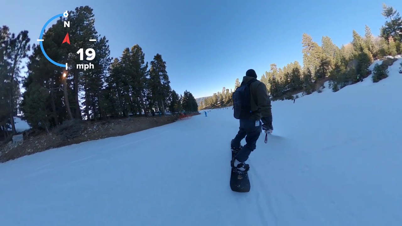 Snowboarding Gopro Max 360 - YouTube