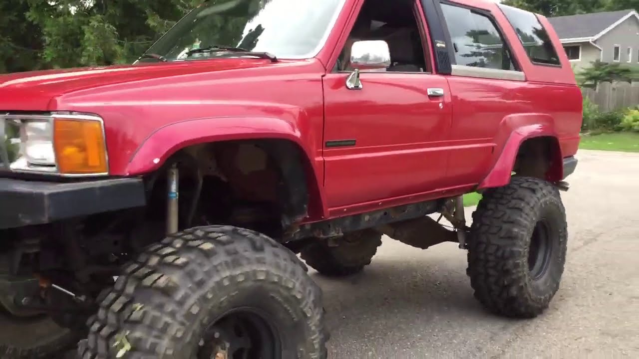 1st gen 4runner Mercedes turbo diesel (OM617) - YouTube