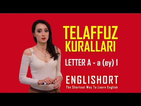 Ausspracheregeln 1 Buchstabe A - a (ey) | Ich lerne Englisch von Grund auf