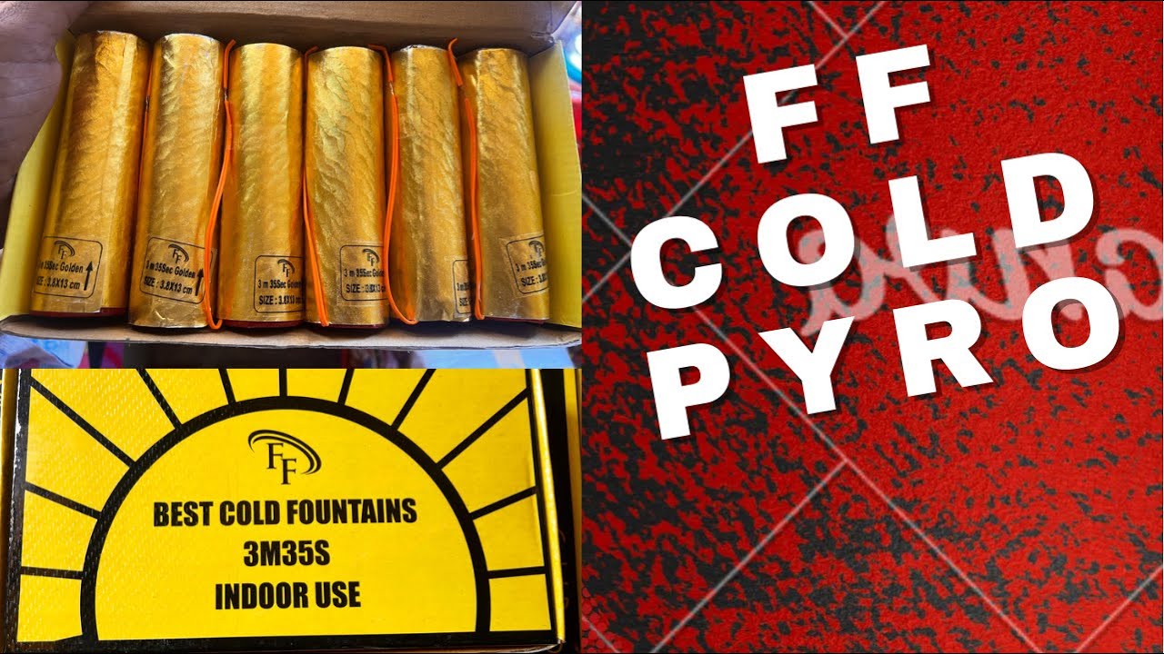 FF COLD PYRO , 7415551111 b3eventproducts.com - YouTube