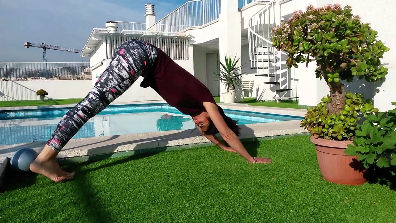Pilates Dog Pose challenge - YouTube