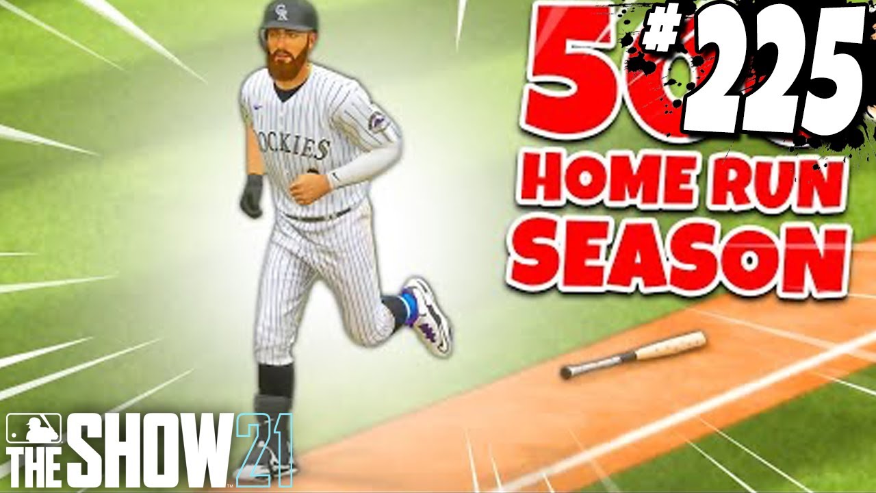 500 HOME RUNS IN A SEASON? MLB The Show 21 | Road To The Show Gameplay ...