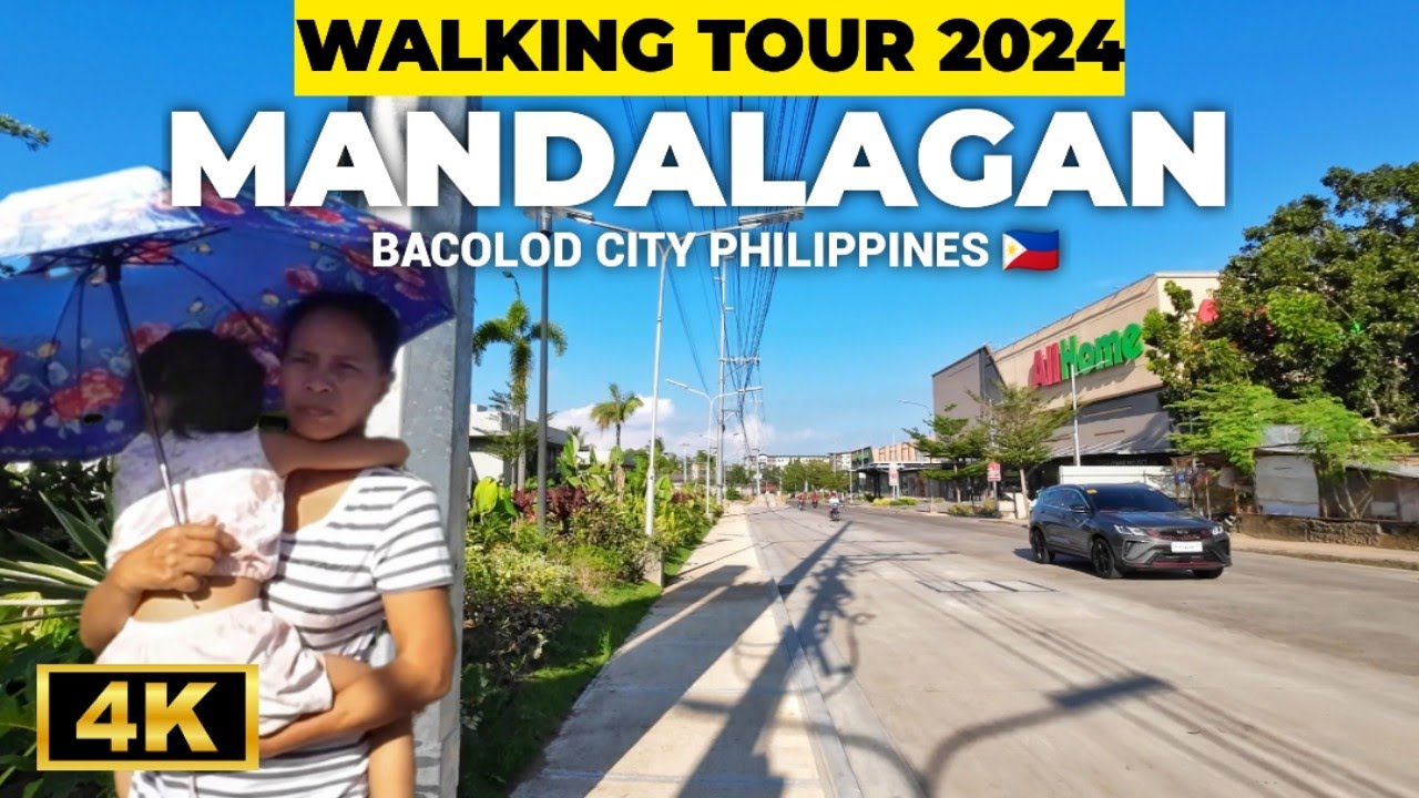 Walking MANDALAGAN BACOLOD CITY PHILIPPINES [4K] ASMR Street Walk 2024 ...