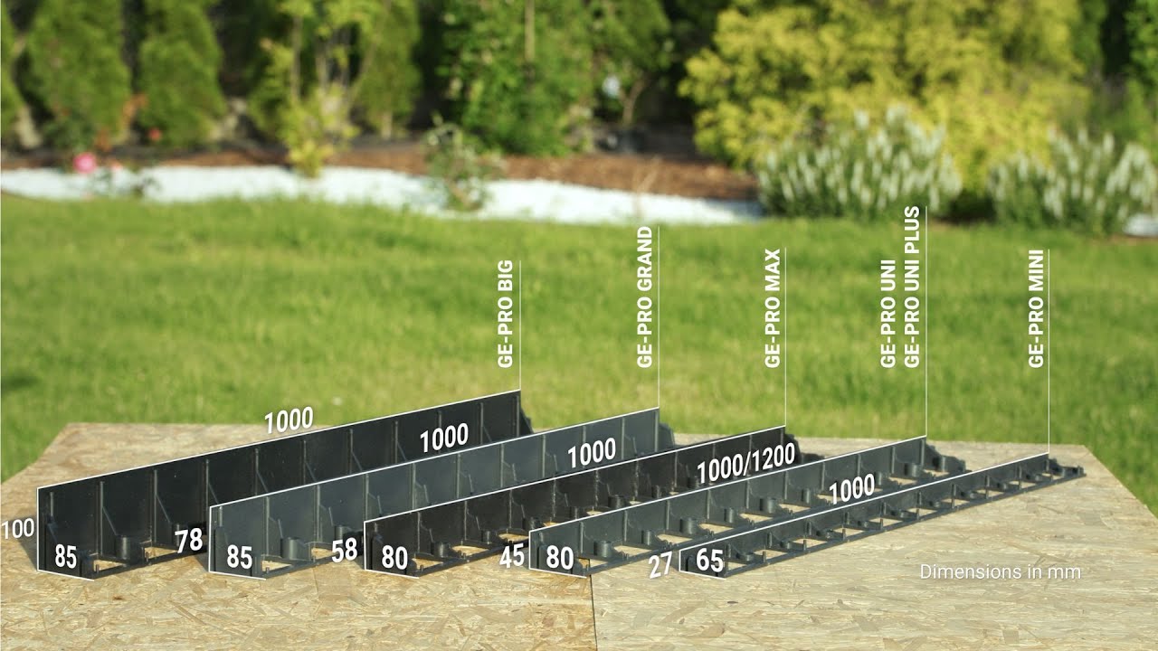 DIY, How to make a professional garden edge, lawn border with Garden ...